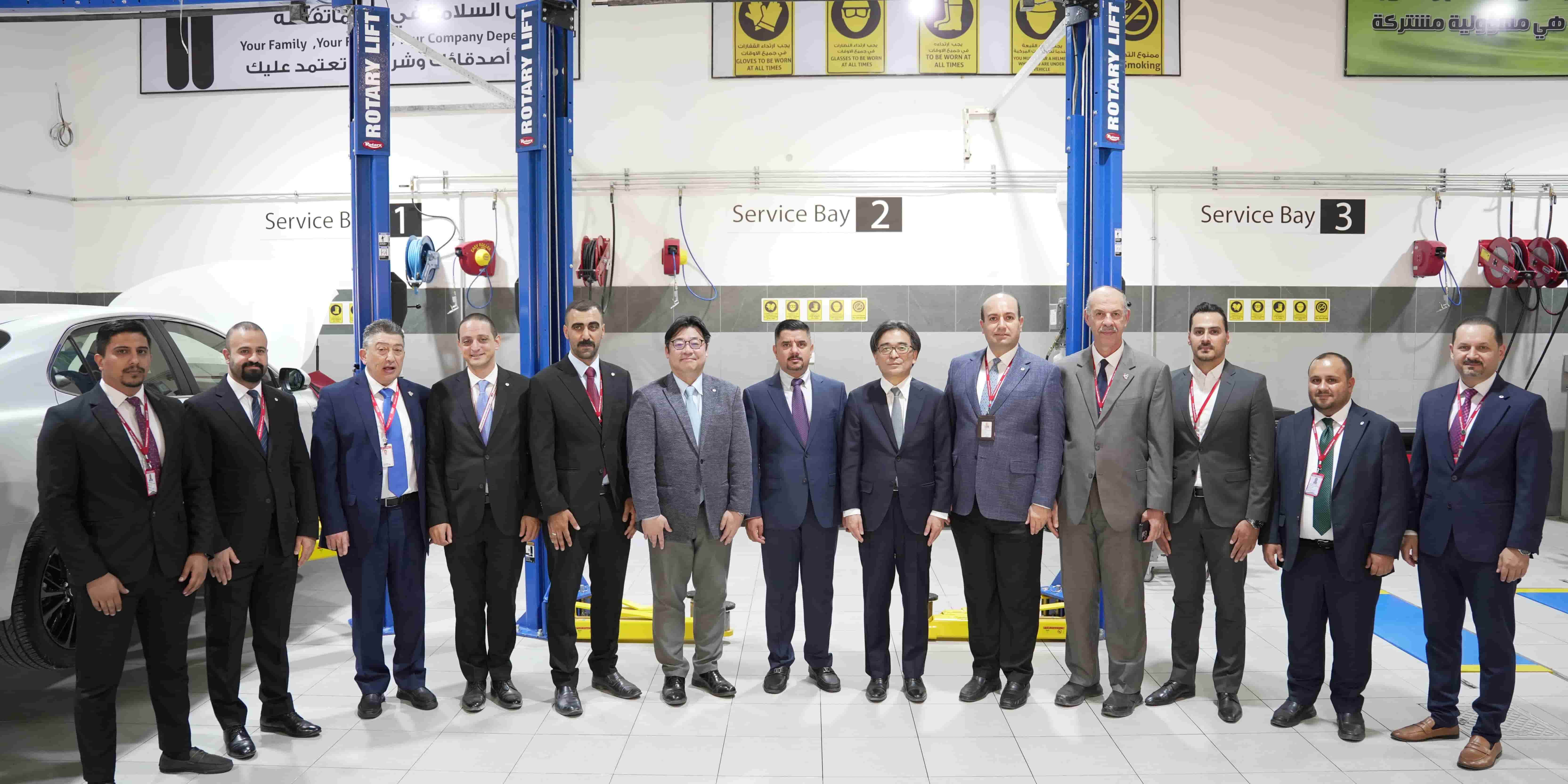 Toyota Iraq and Al-Emlaq Al-Ahmar Open New Service Station