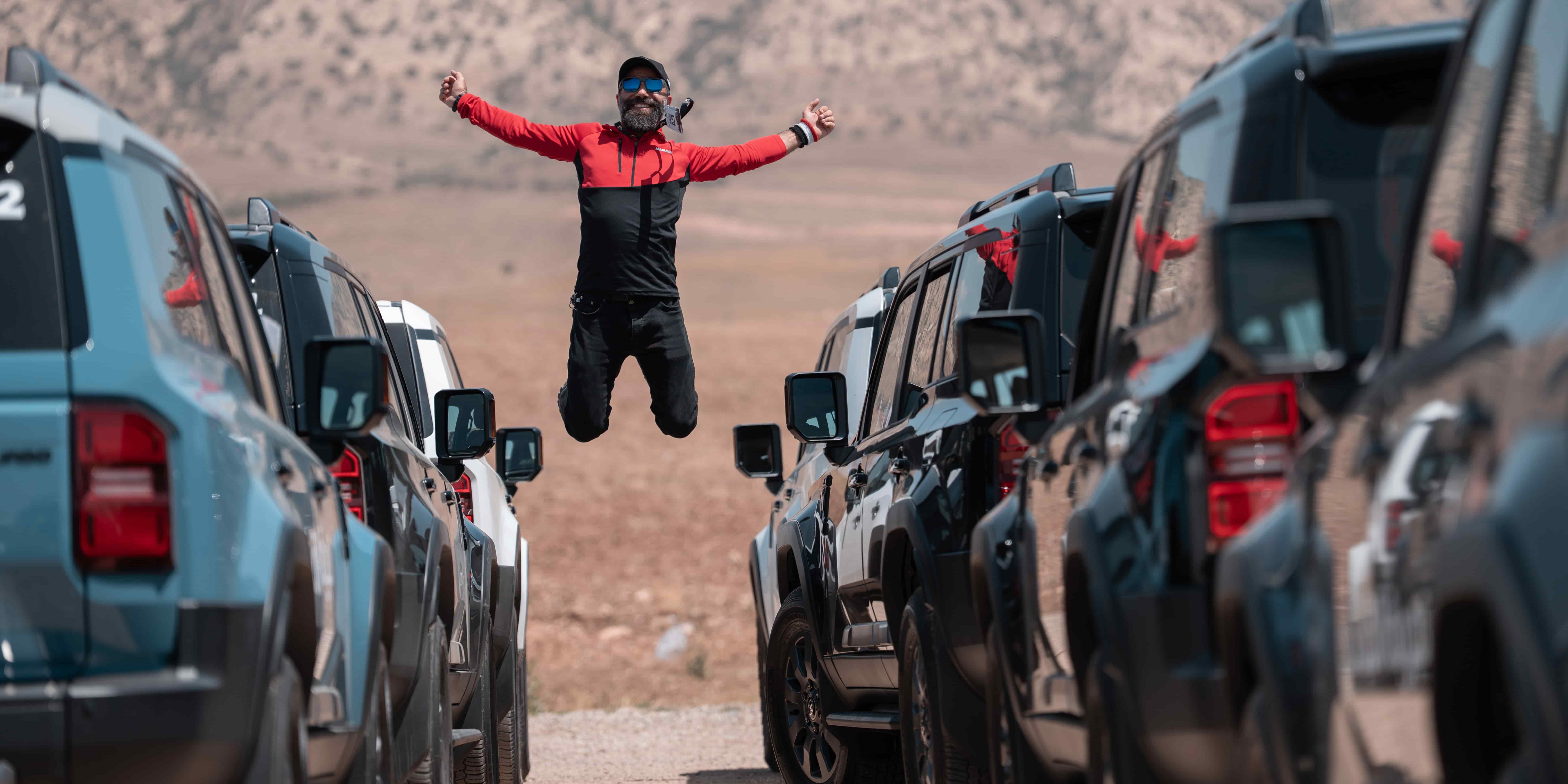 Toyota Iraq Hosts the Prado Off-Road Event in Senk Hills